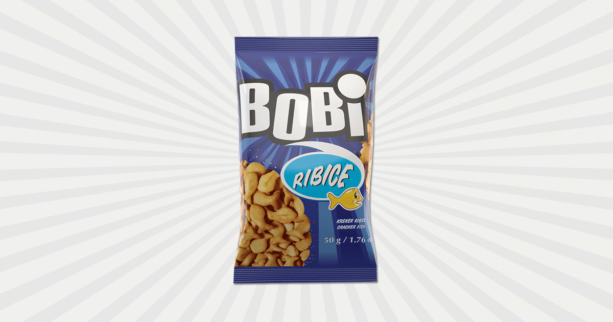 Bobi Ribice 50g - Bobi Snacks d.o.o.