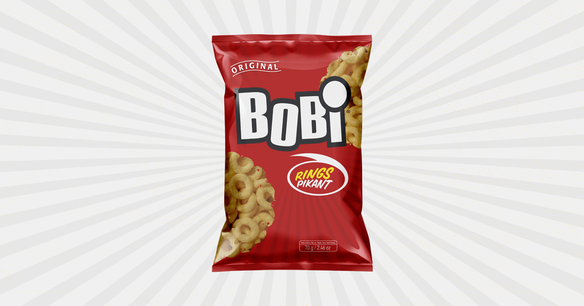 BOBI Rings Pikant 70g - Bobi Snacks d.o.o.